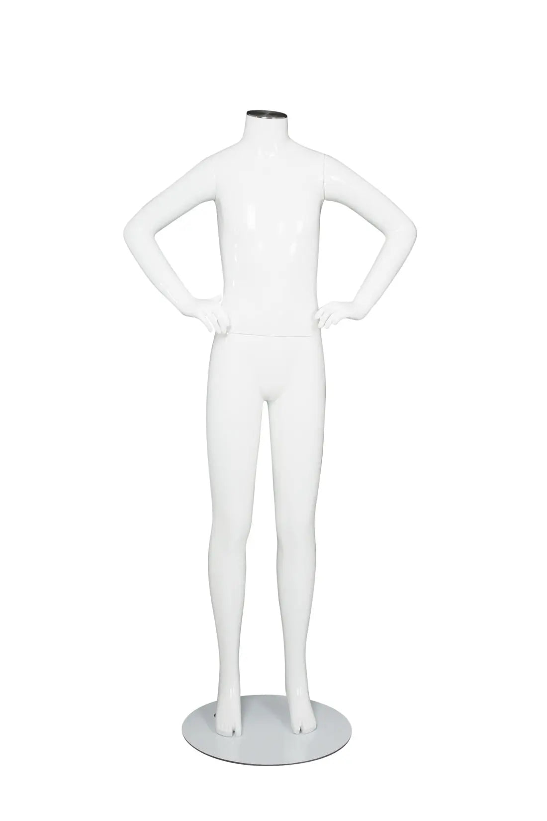 (MAC-BODY4) CHANGEABLE HEAD TEENAGE MANNEQUIN - New Tech Display