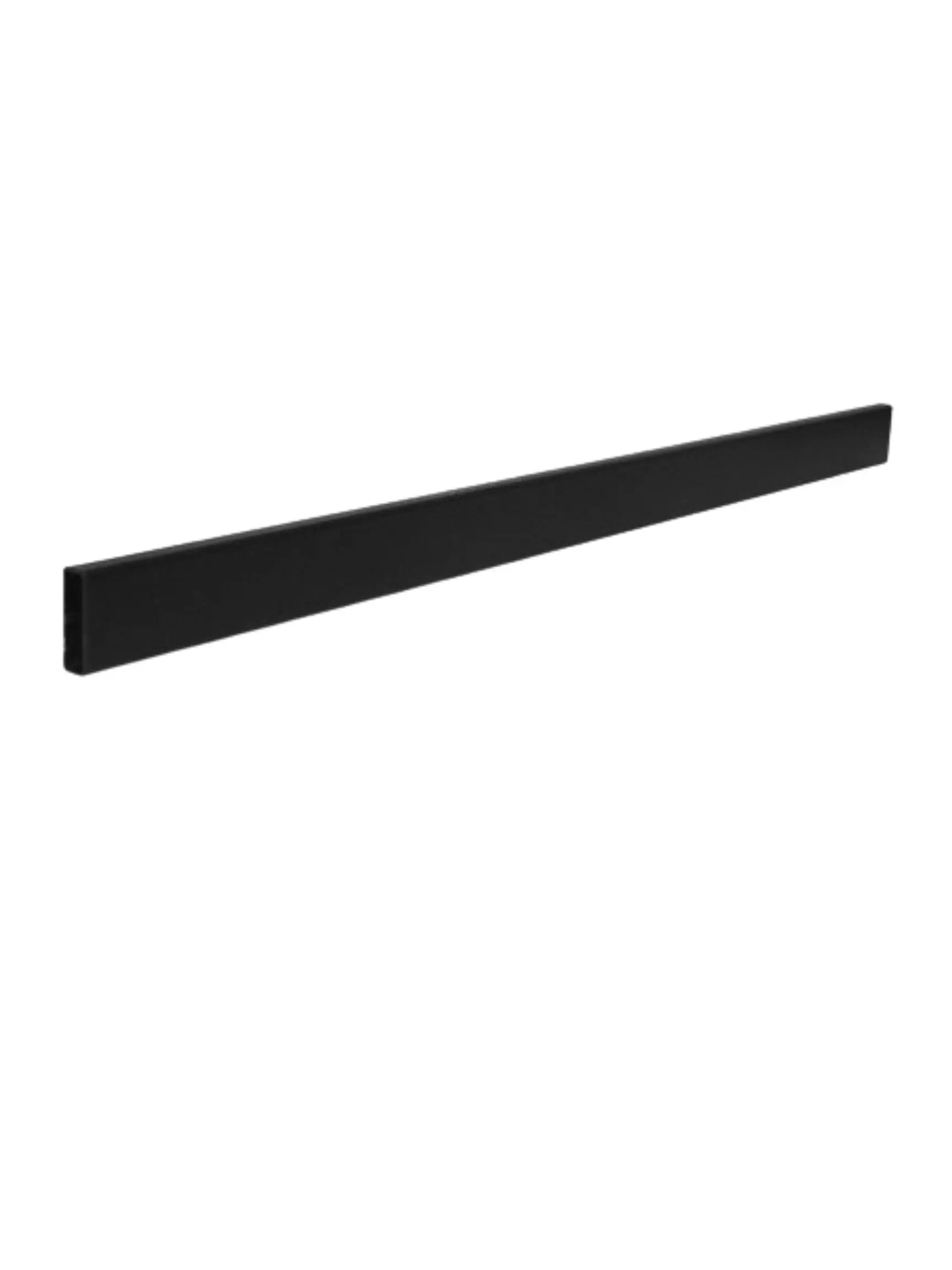PRL‑4/BLK 4′ Rectangular Bar for Hangrail Brackets – New Tech Display